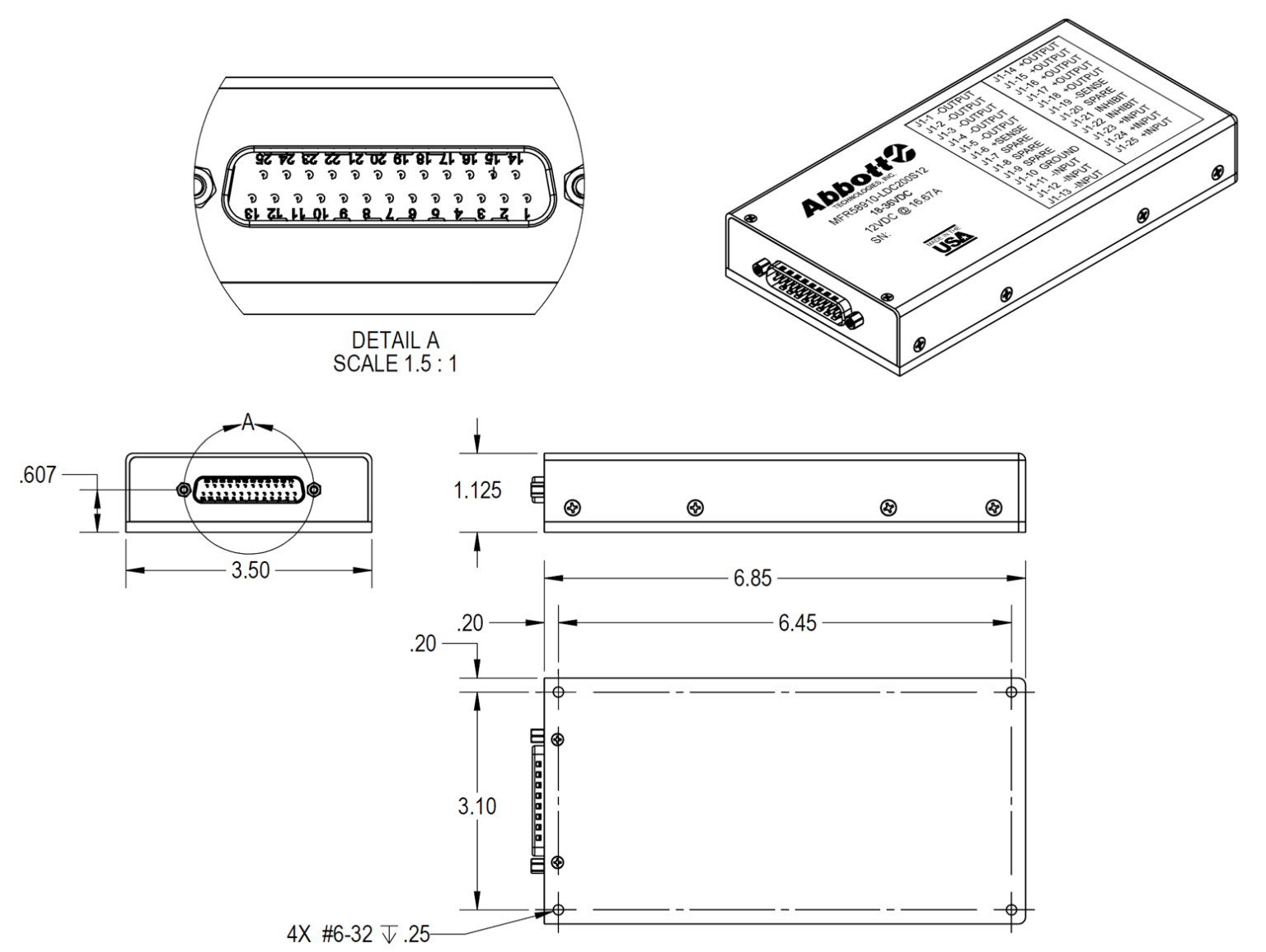 LDC200 Series DC to DC Converters - Abbott Technologies